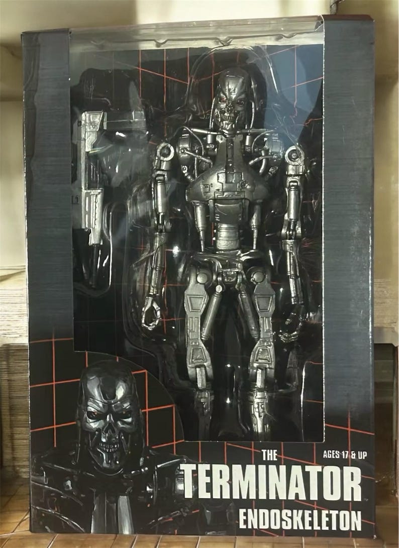 The Terminator Endoskeleton Figure Collectible Model Toy 7" 18cm ...
