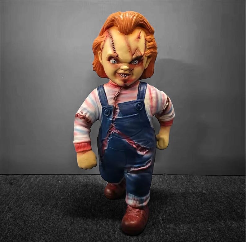 Chucky Child's Play Figure Doll Statue (18in)(45cm) New Brave Guy ...