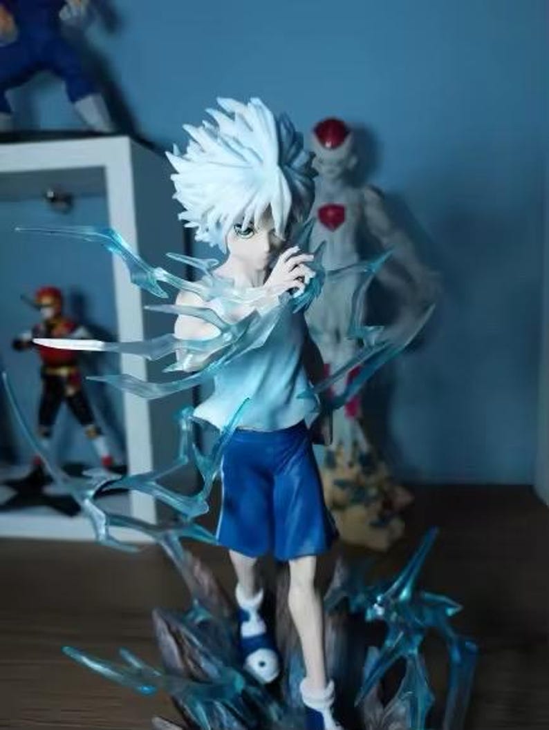 Killua Killua Zoldyck Figure Statue(9.8inch)(25cm) Hunterxhunter New ...