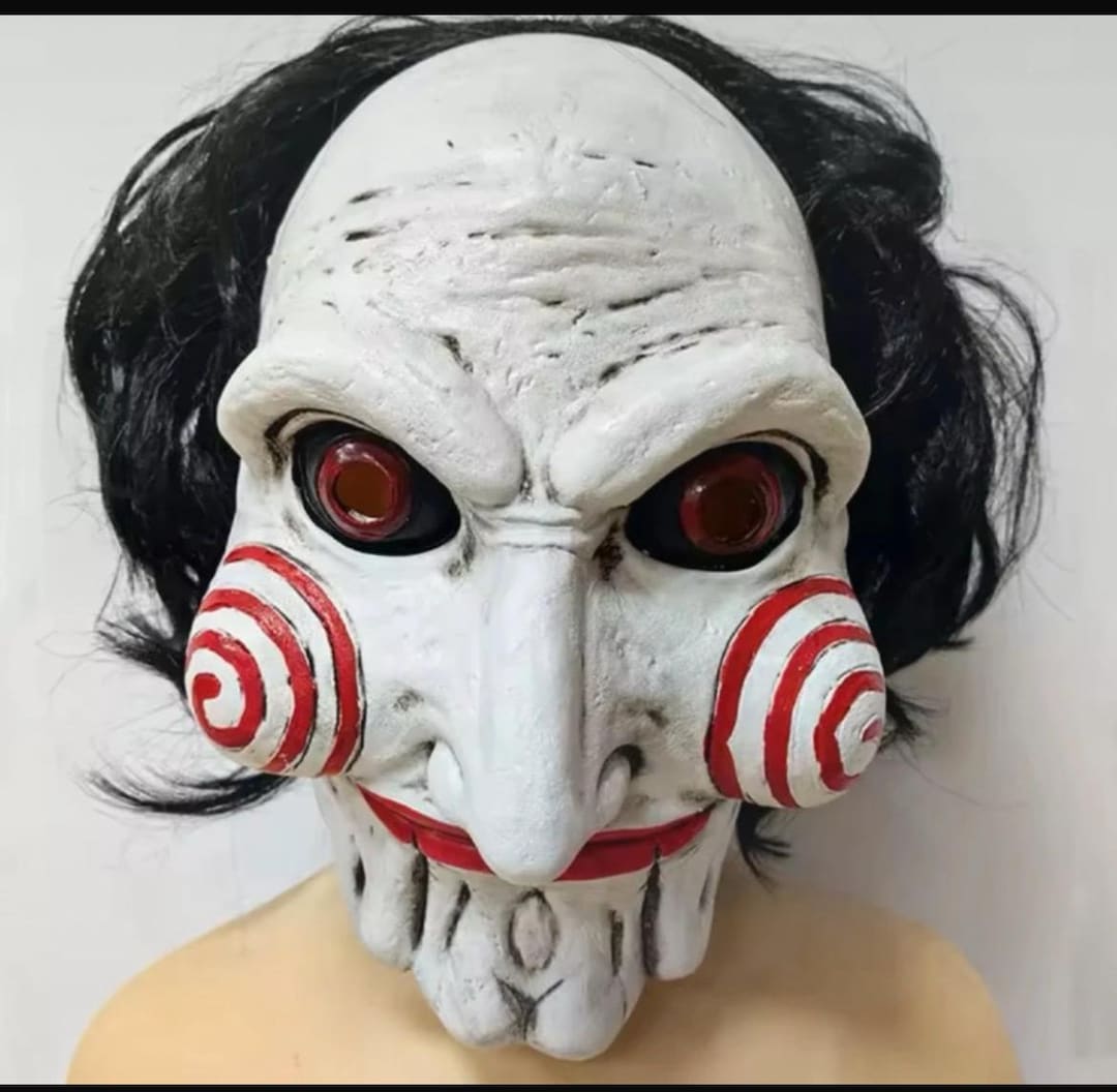 SAW Mask Billy the Puppet High Quality Latex Cosplay New Jigsaw Mask ...