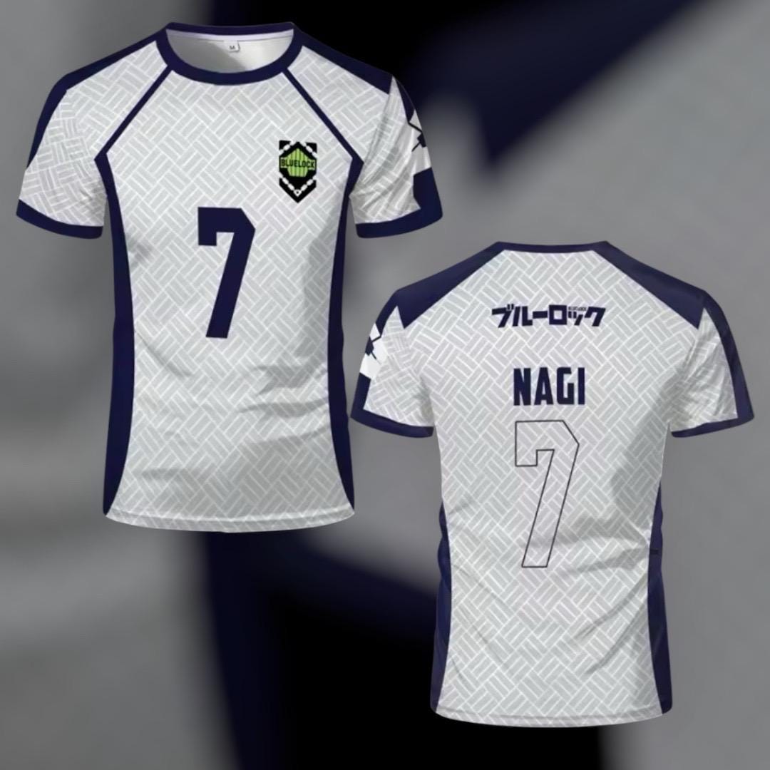 Blue Lock Nagi Soccer Jersey Football Jersey All Size(tell in Message ...