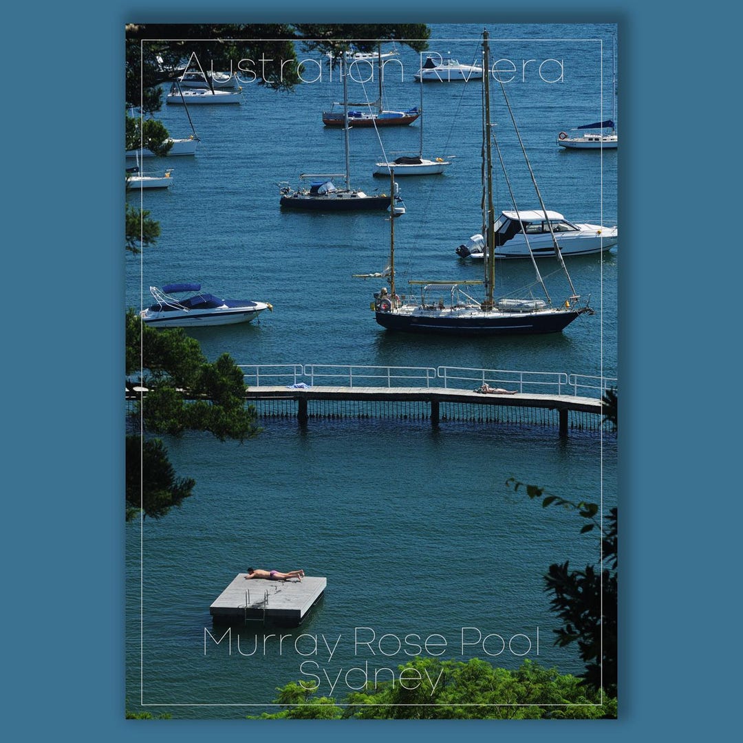 Sydney, Australia, Sunbaking at the Murray Rose Pool in Double Bay ...