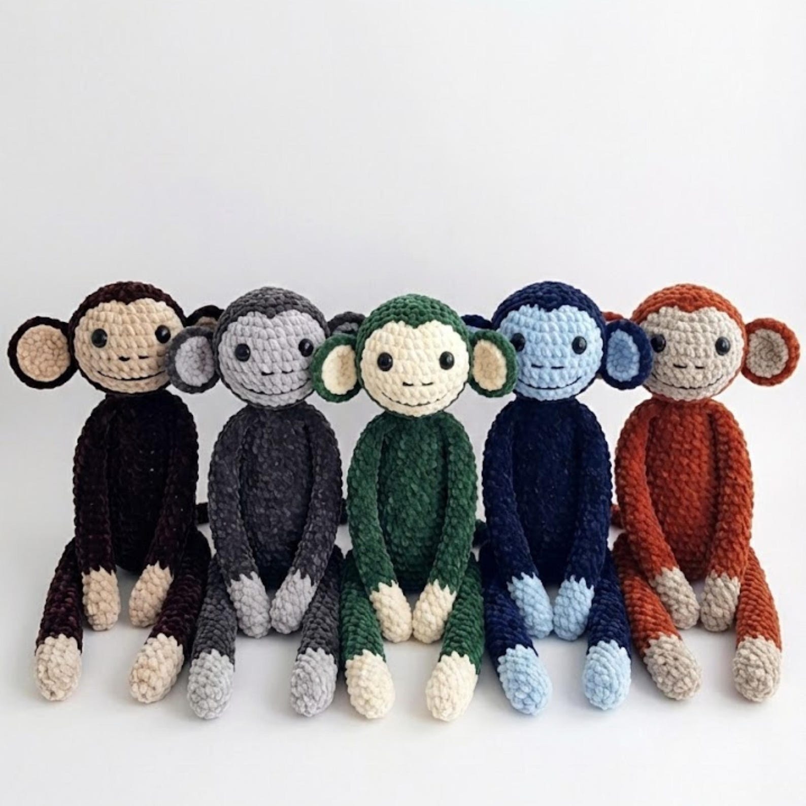 Momo Monkey Crochet Pattern, Easy Amigurumi Animal (PDF Pattern) - Etsy
