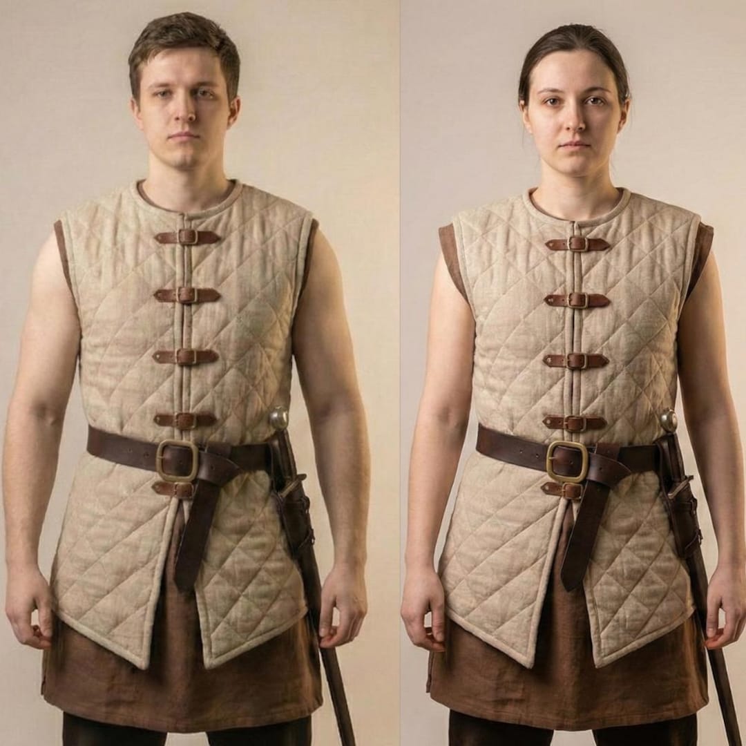 Gambeson Pattern PDF, Medieval Armor Sewing Guide, Quilted Armor DIY ...