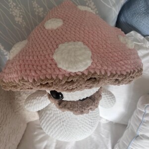 Giant Plush Mushroom Stuffy, Handmade and Crocheted - Etsy