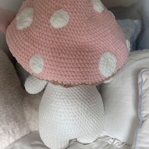 Giant Plush Mushroom Stuffy, Handmade and Crocheted - Etsy