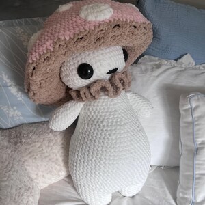 Giant Plush Mushroom Stuffy, Handmade and Crocheted - Etsy