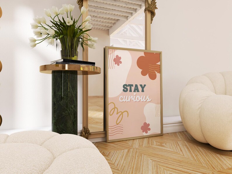 Boho Motivational Classroom Poster Set | Printable Teacher Wall Art ...