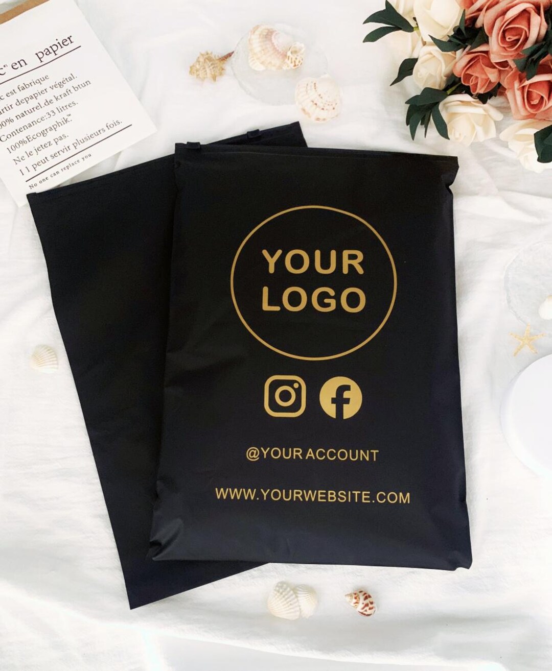 Custom Shipping Pouches With Logo, Custom Packaging Bags, Custom ...