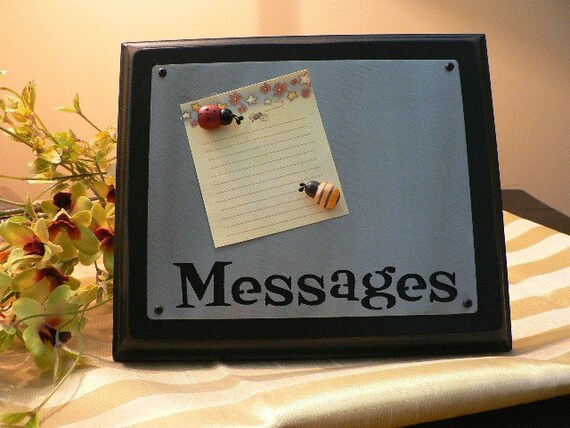 Items similar to Magnet message board on Etsy