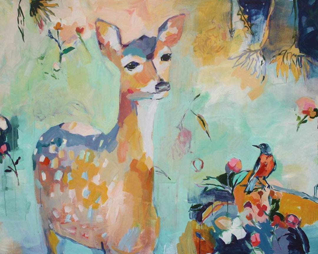 Joy Overflowing: Art Print - Etsy