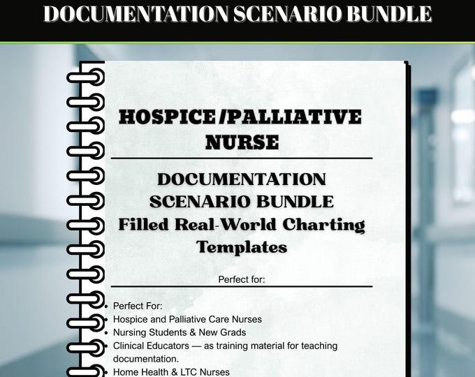 Hospice and Palliative Care Scenarios EOL Toolkit, End-of-life Nursing ...