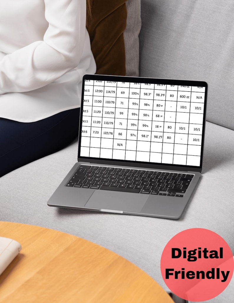 Printable Vitals Sheet for Nurses, SNF Vitals , LTC Vital Sheet ...