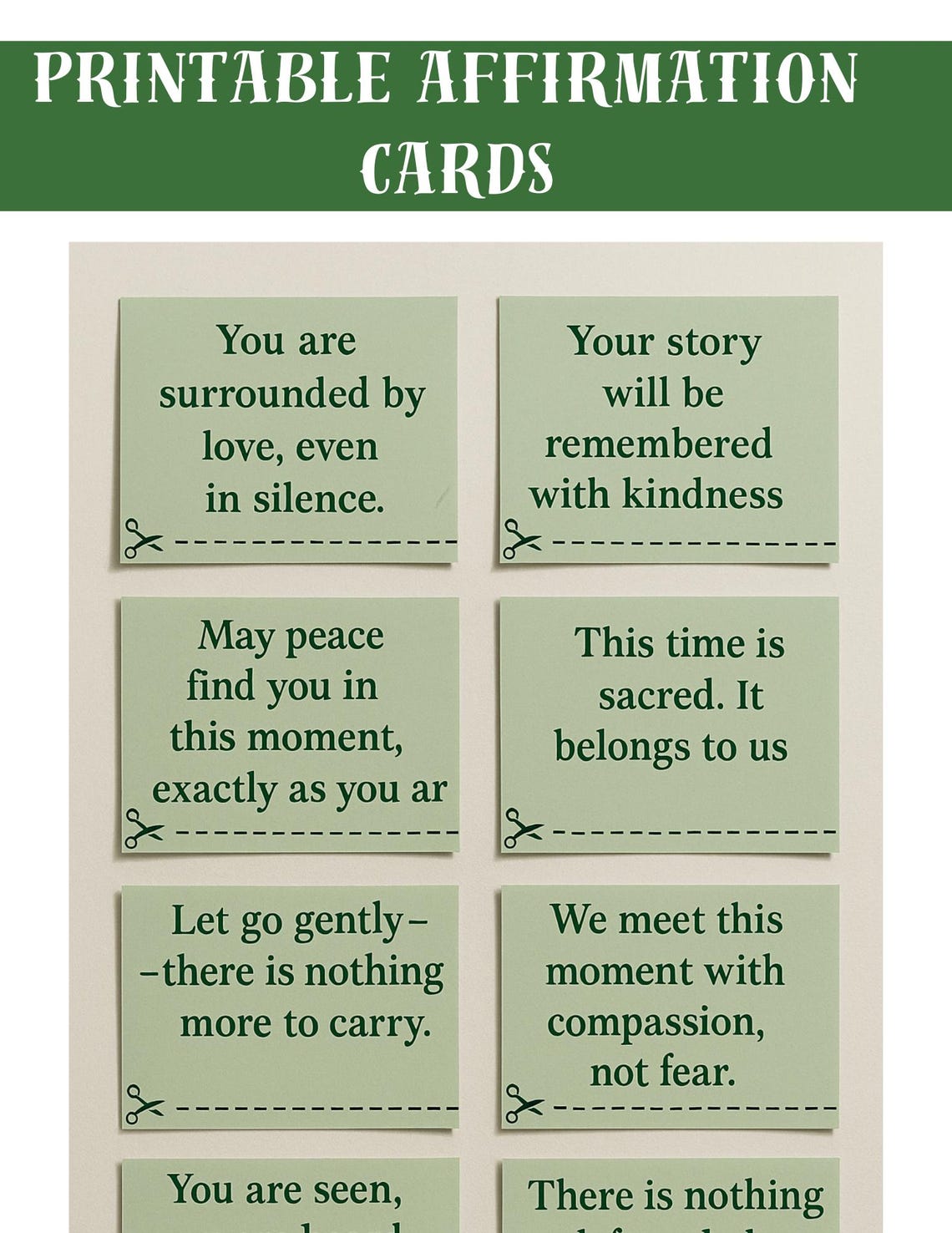 End-of-life Care Prompts, Nurse Reflection Cards, Palliative ...