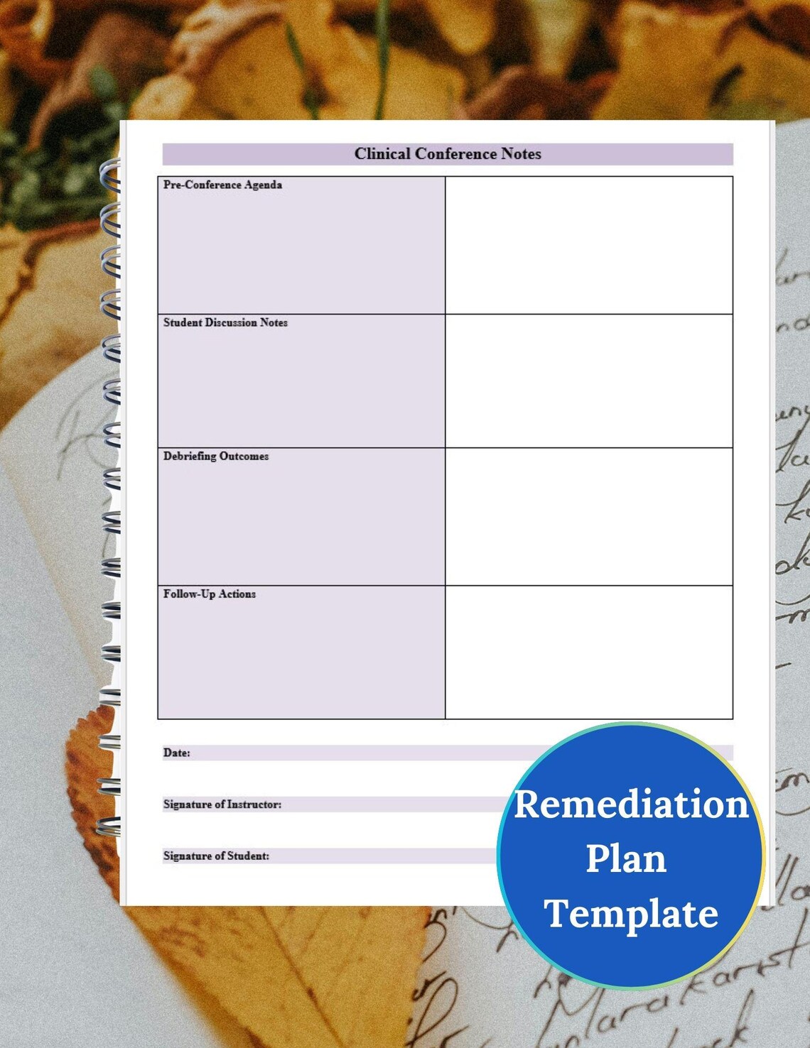 10 Page Clinical Instructor Toolkit, Nursing Education Printable ...