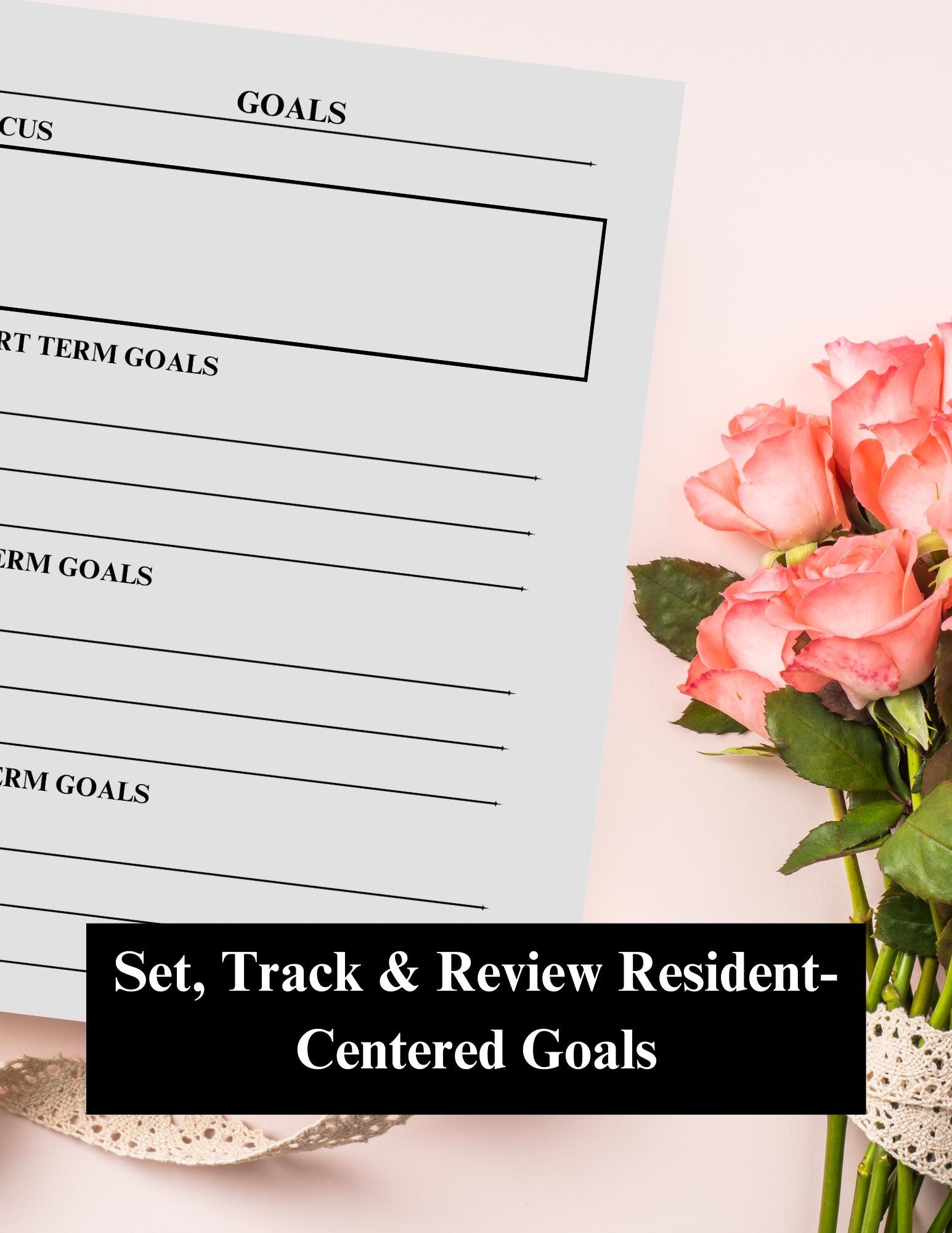 LTC Social Work Planner, Nursing Home Social Work Template, Editable ...