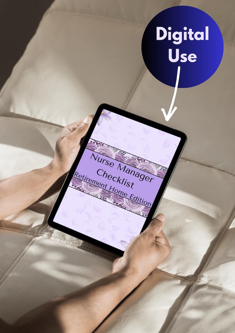 Retirement Home Nurse Manager Compliance Checklist, Printable Nursing ...