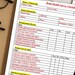 Home Health Survey Checklist, Editable Word Document, Nursing Form ...