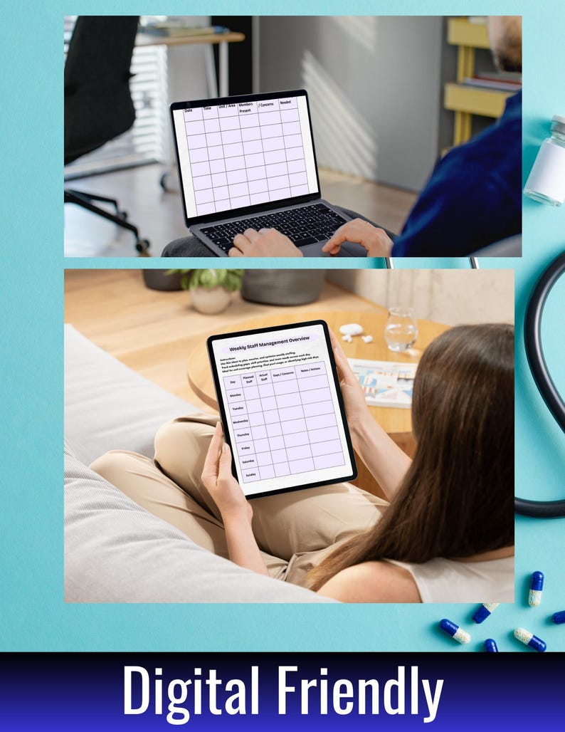 Nurse Manager Unit Checklist, Nurse Manager Planner, Leadership Tool ...