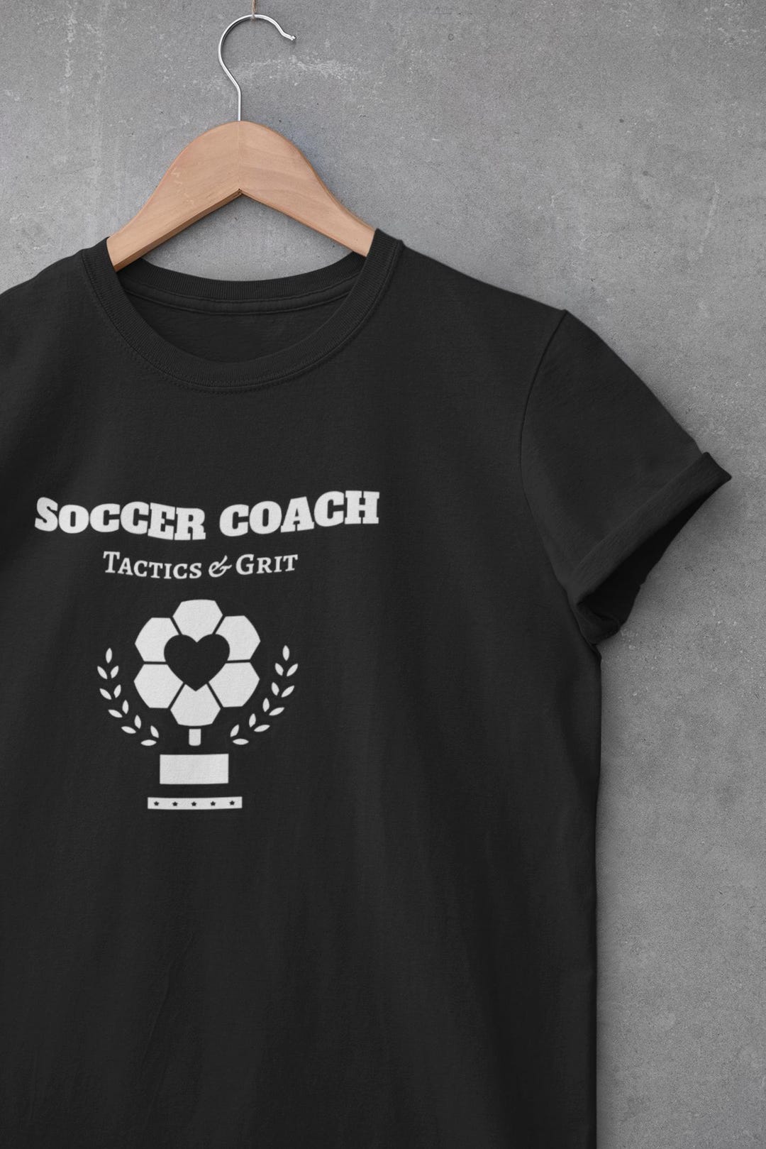 Coach Soccer T-shirt, Unisex Garment-dyed Top, Perfect Gift for Coaches ...