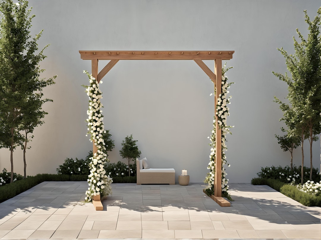DIY Wedding Arbor Plan: Step-by-step Guide, Woodworking Plans (PDF ...