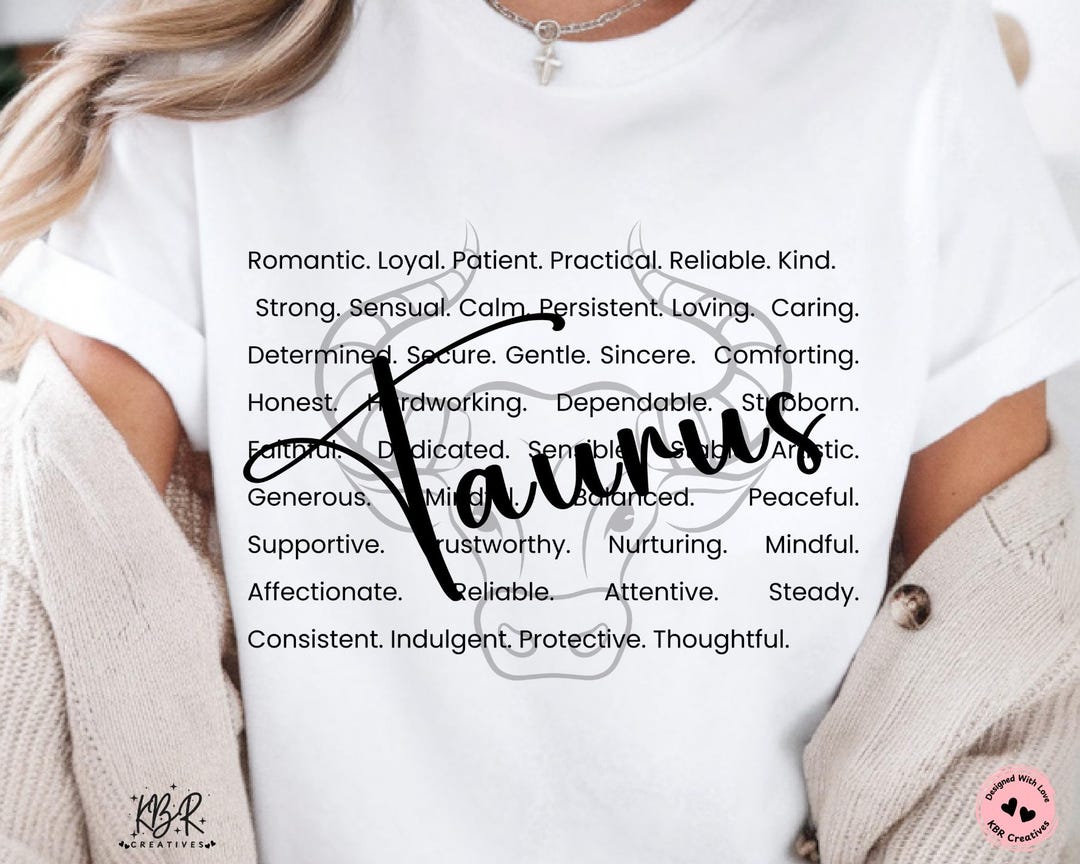 Taurus Zodiac Word Art PNG Taurus Sign Astrologic Horoscope Astrology ...