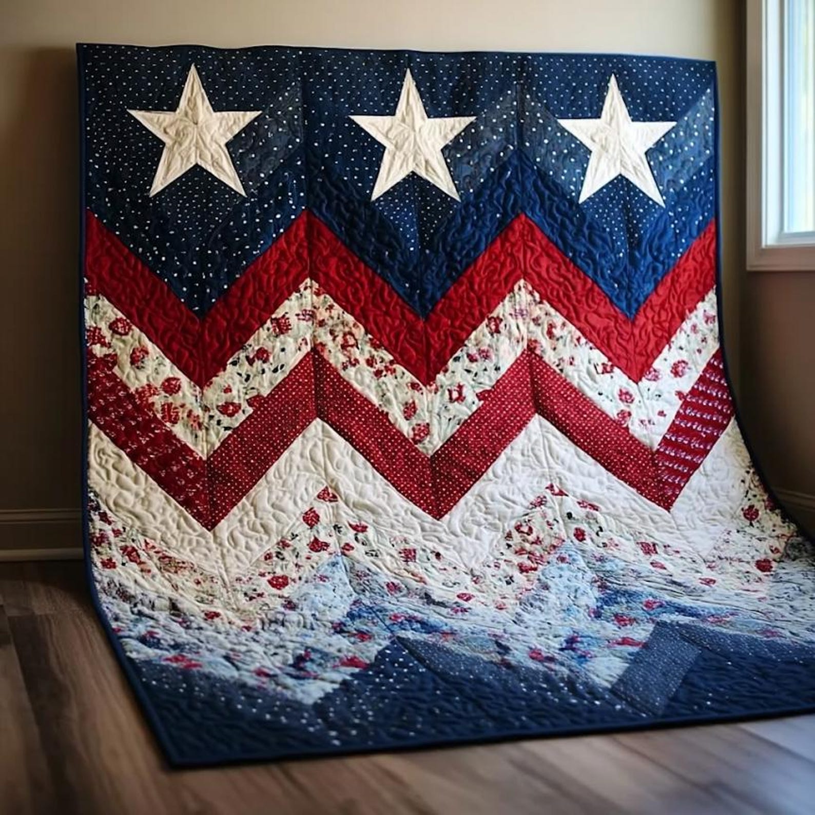 Patriot Pride Quilt Pattern 2267 - Etsy
