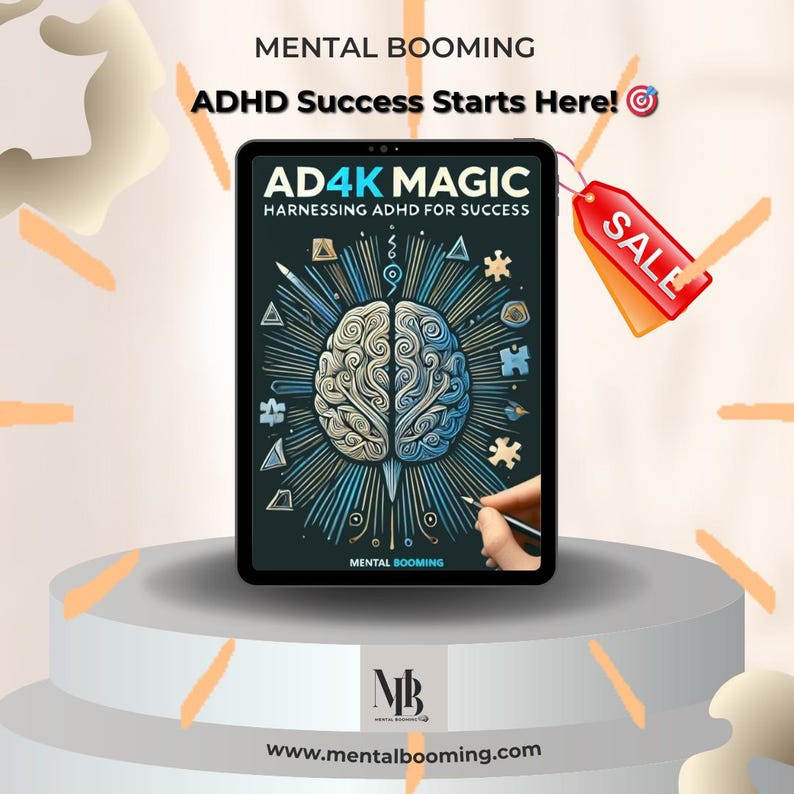 AD4K Magic: Harnessing ADHD for Success | ADHD E-book for Focus ...