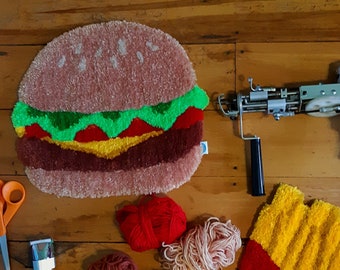 Fast Food Rug - Etsy