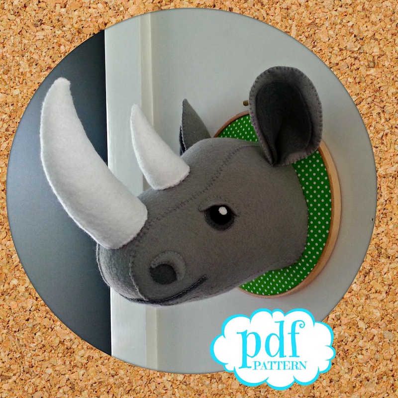 Rhino Sewing Pattern - Etsy
