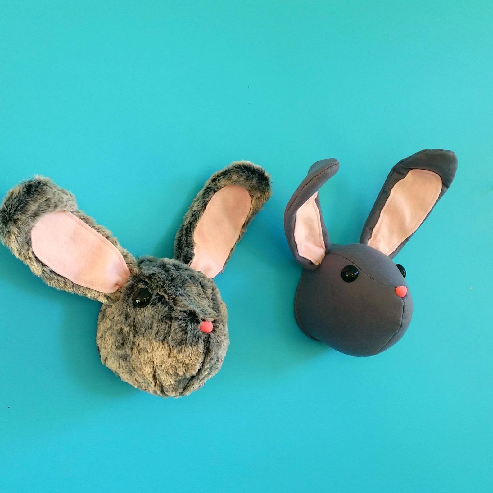 Bunny Head Sewing Pattern. Bob the Bunny. Rabbit Trophy Head. - Etsy ...