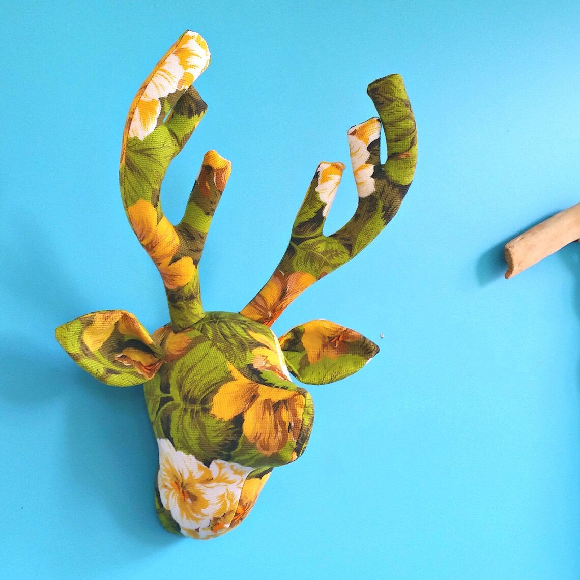 Deer Head Sewing Pattern. Stan the Stag Trophy Head. Faux - Etsy Canada