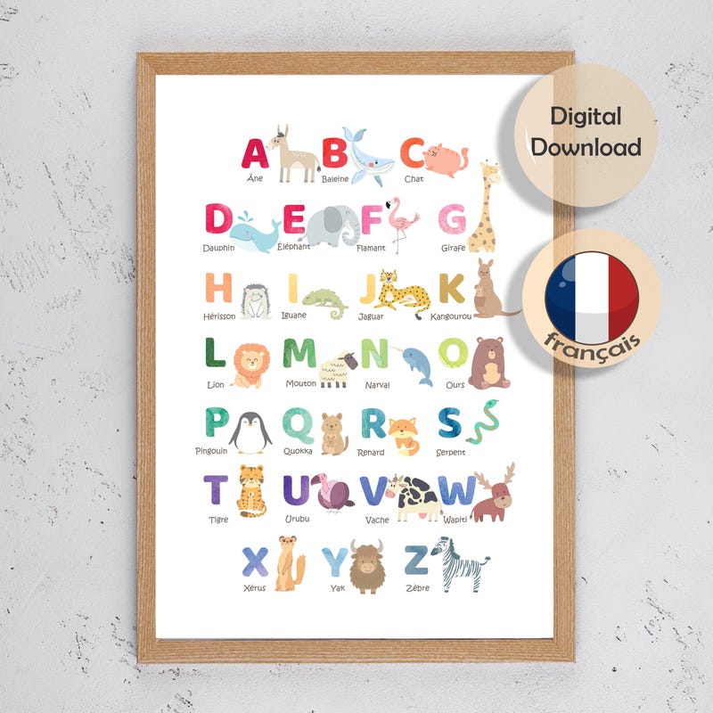 French Alphabet - Etsy