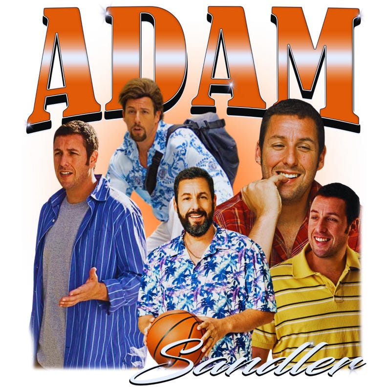 ADAM SANDLER T Shirt Design. PNG Digital 4500x5100 Px. Movies, Series ...