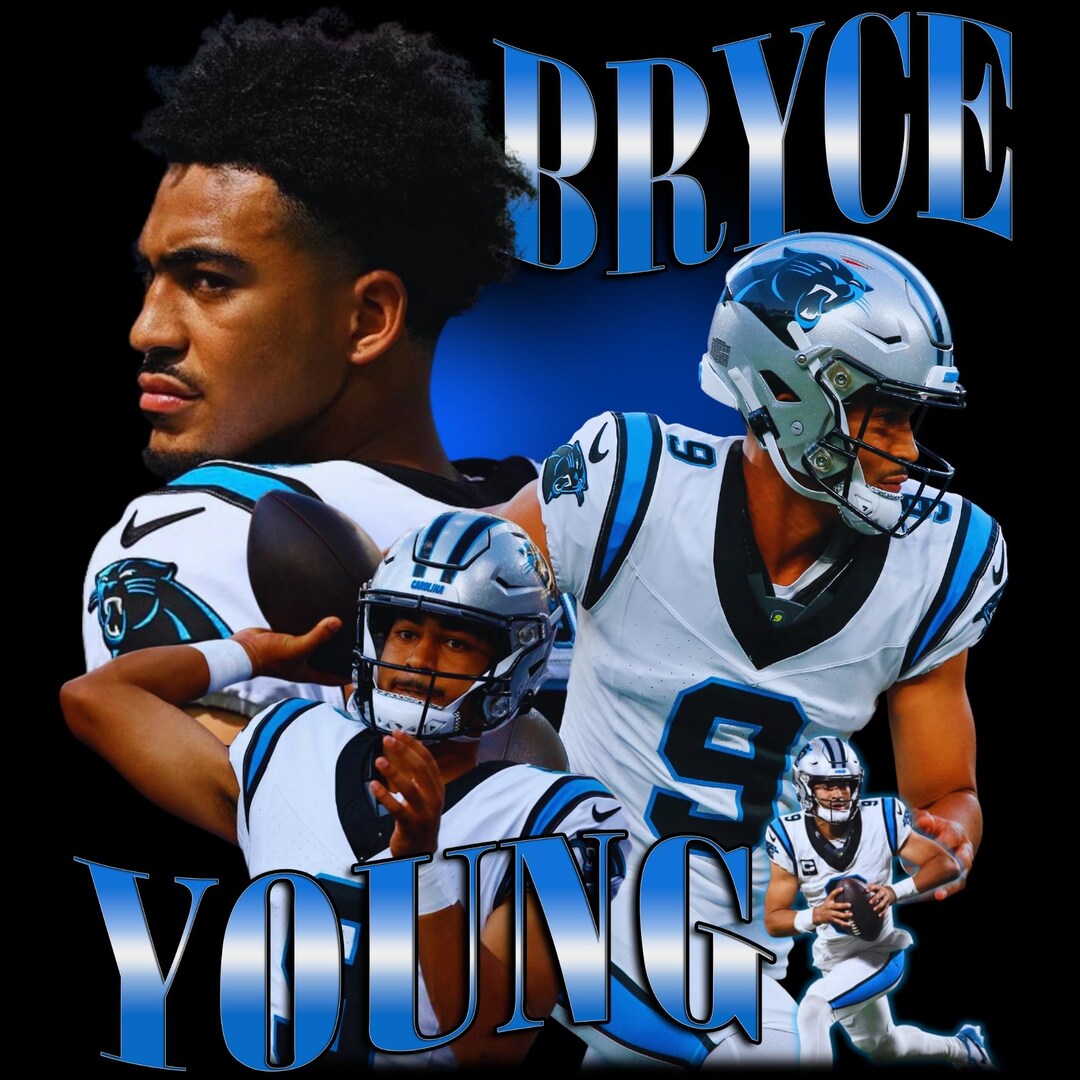 BRYCE YOUNG T Shirt Design. PNG Digital 4500x5100 Px. American Football ...