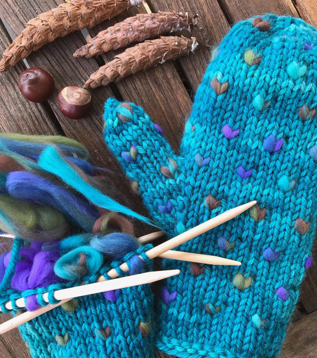 Thrummed Mitten Pattern - Etsy