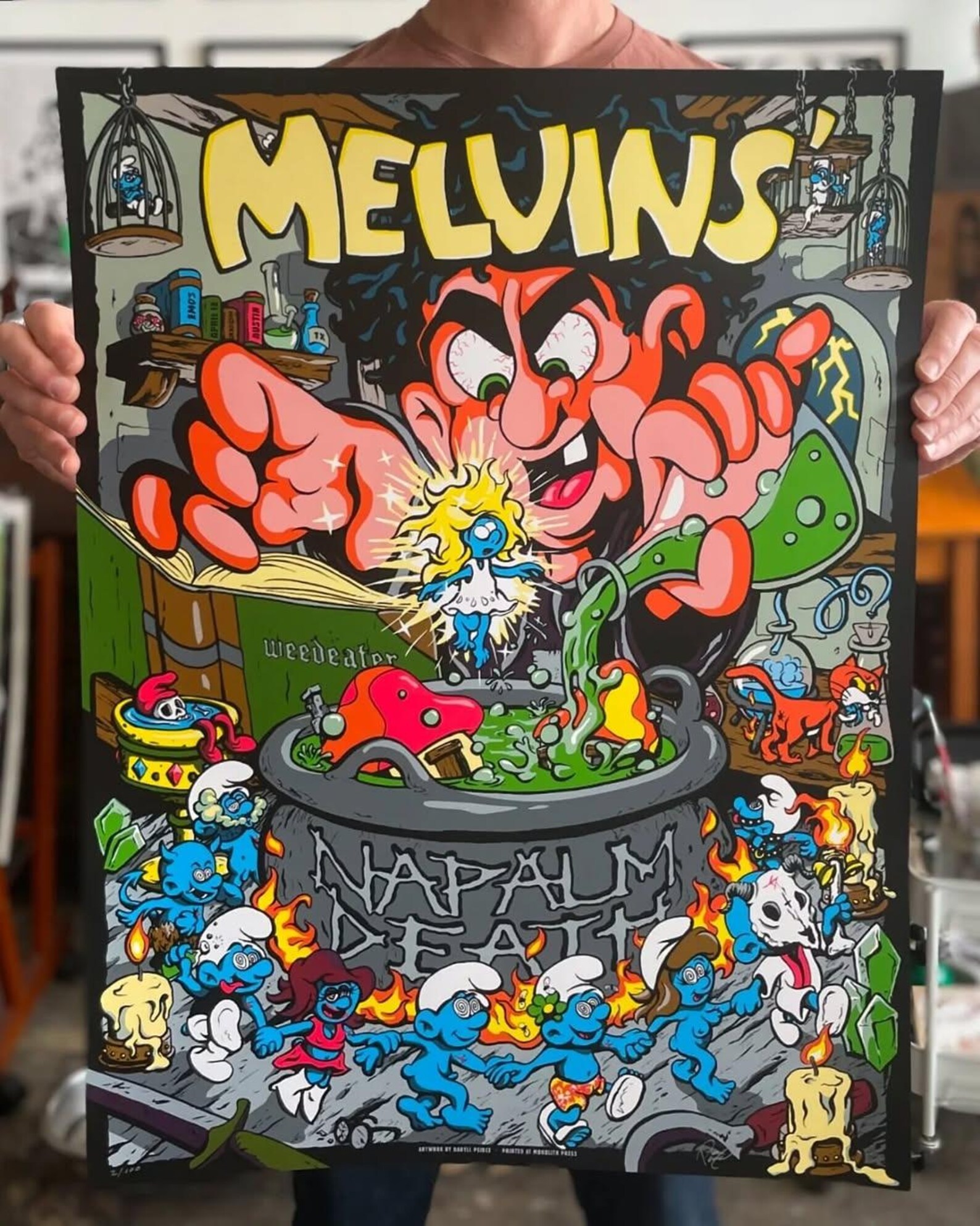 HOT Melvins Show Apr 18 2025 at Emo's in Austin, TX Poster - Poster ...