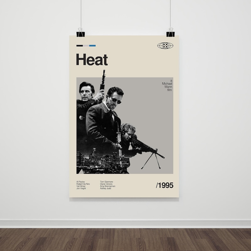Heat Movie Poster - Etsy