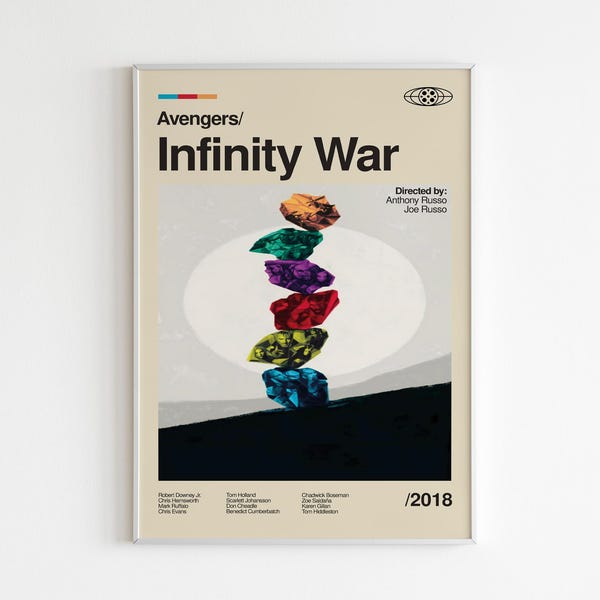 Infinity War Poster - Etsy
