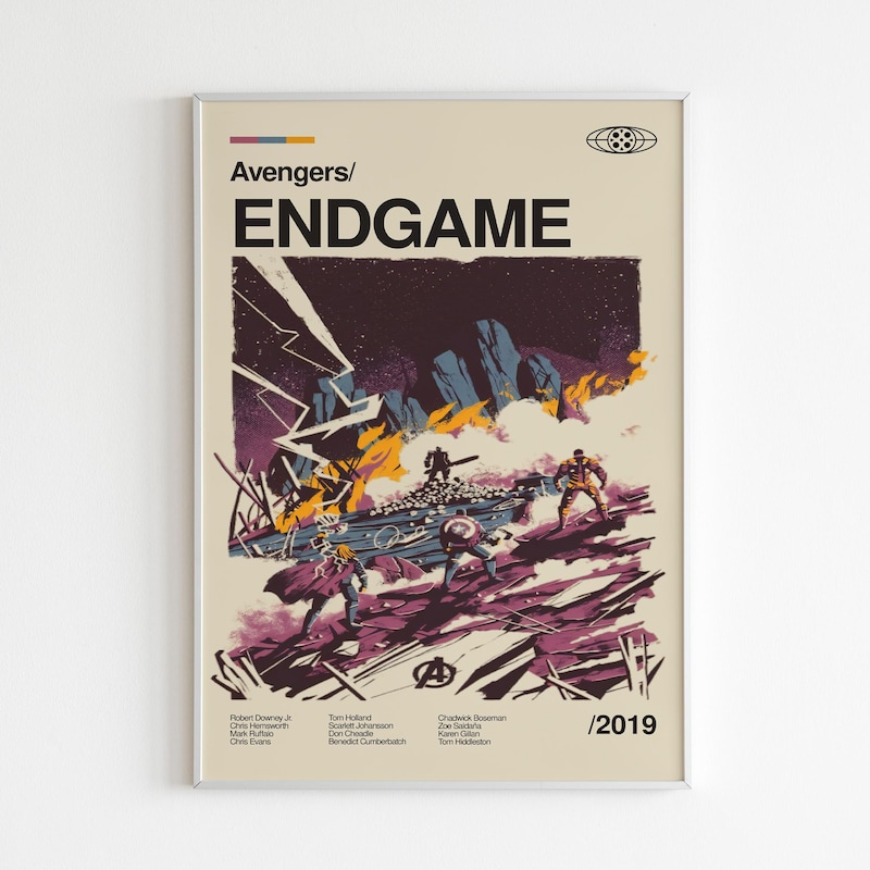 Avengers Endgame Poster - Etsy