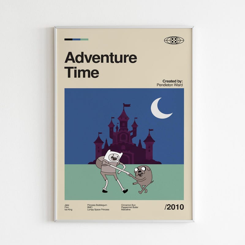 Adventure Time Poster - Etsy