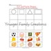 PRINTABLE Shapes Worksheet Bundle Preschool - Kindergarten - Etsy