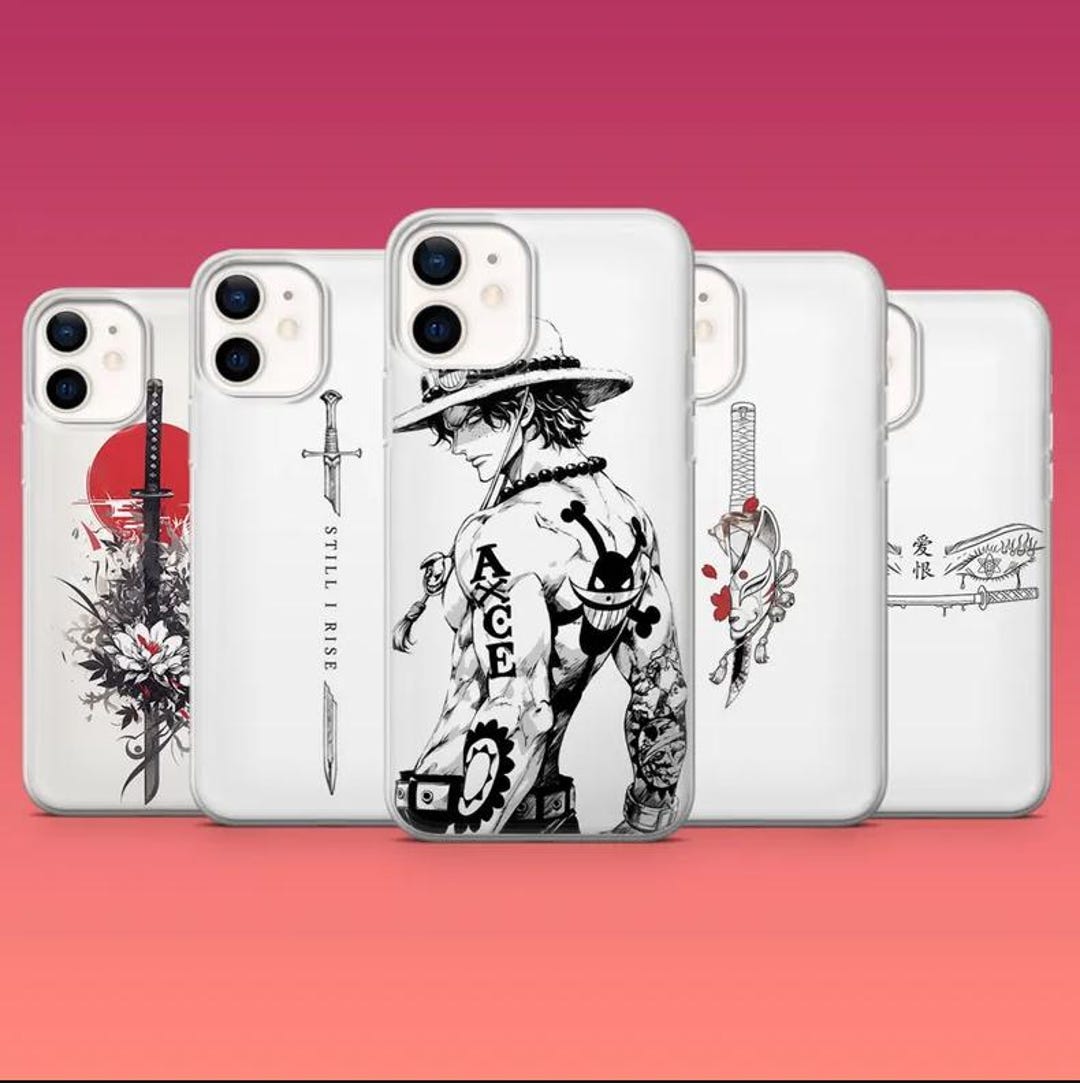 Anime Phone Case Japanese Manga Cosplay Samurai Cover for iPhone 16e ...