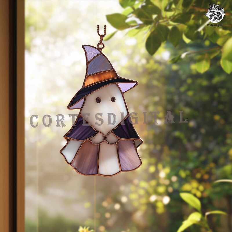 Stained Glass Ghost - Etsy