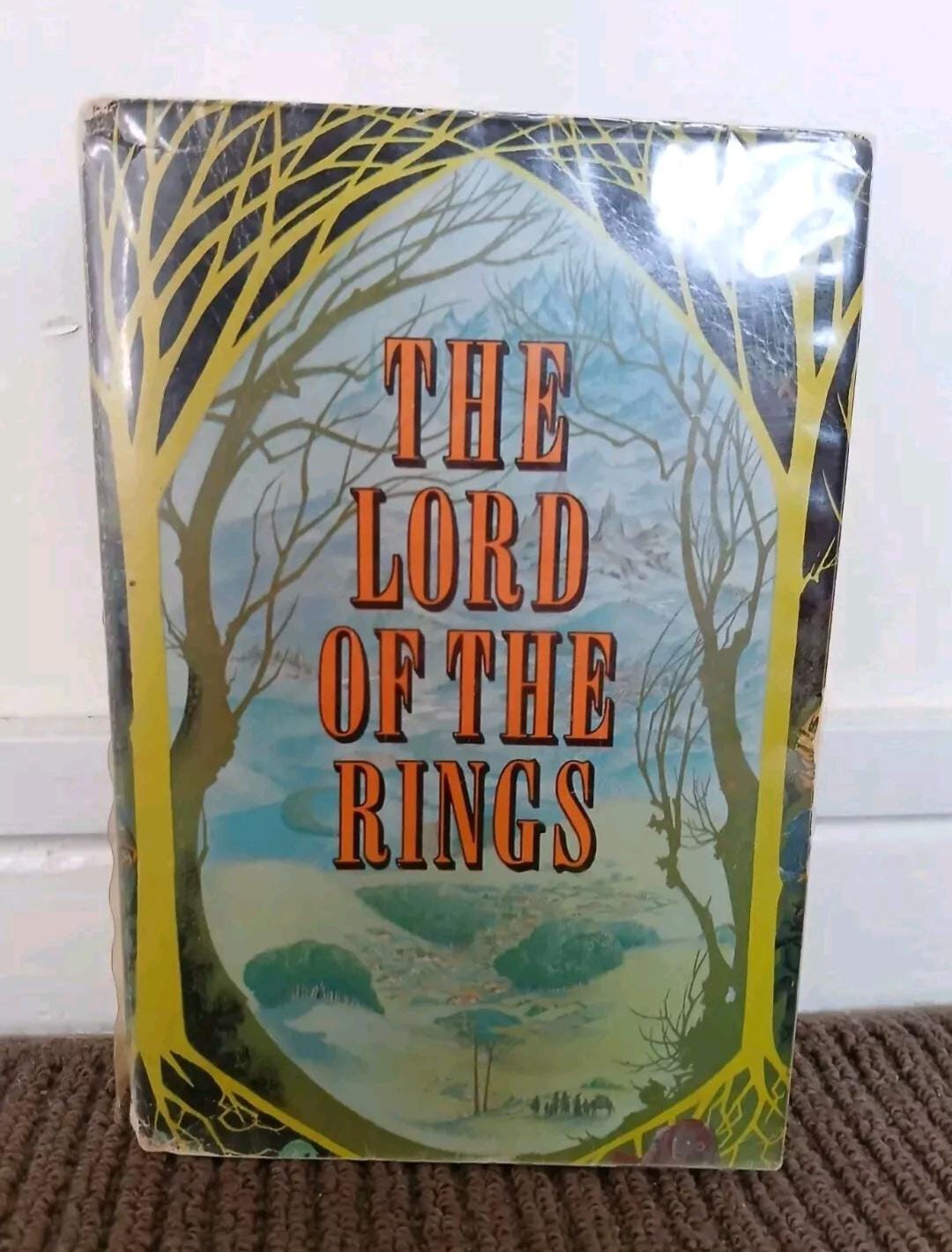 Rare First Edition Lord of the Rings. Collectable Paperback 3 IN 1 ...