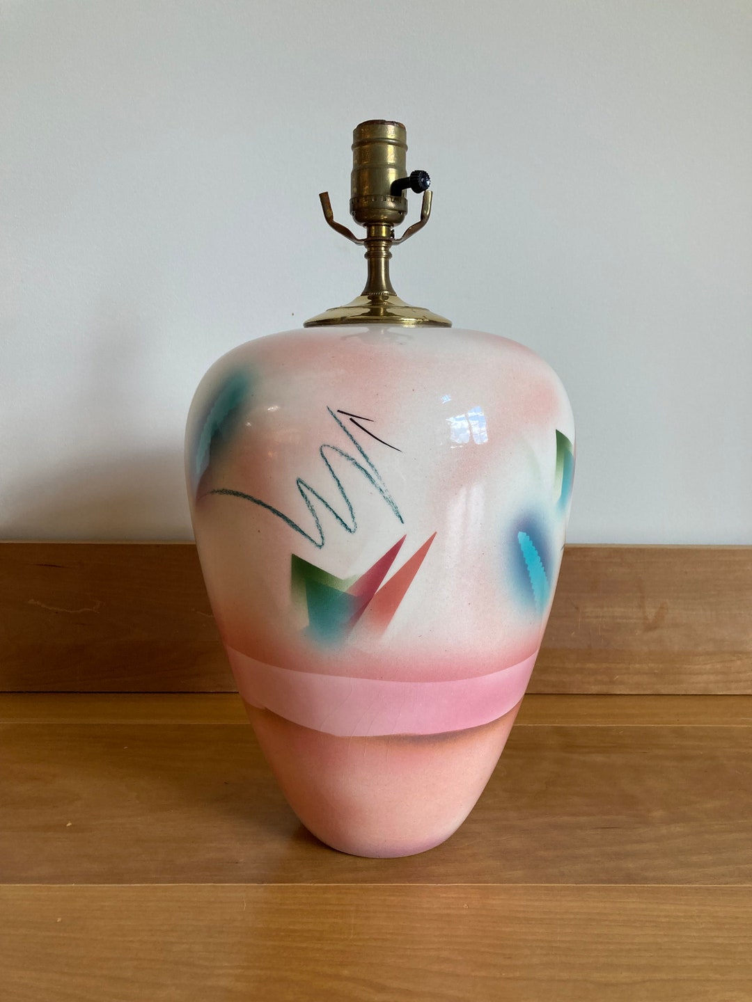 Vintage 1980s Judith Stiles Lamp - Etsy