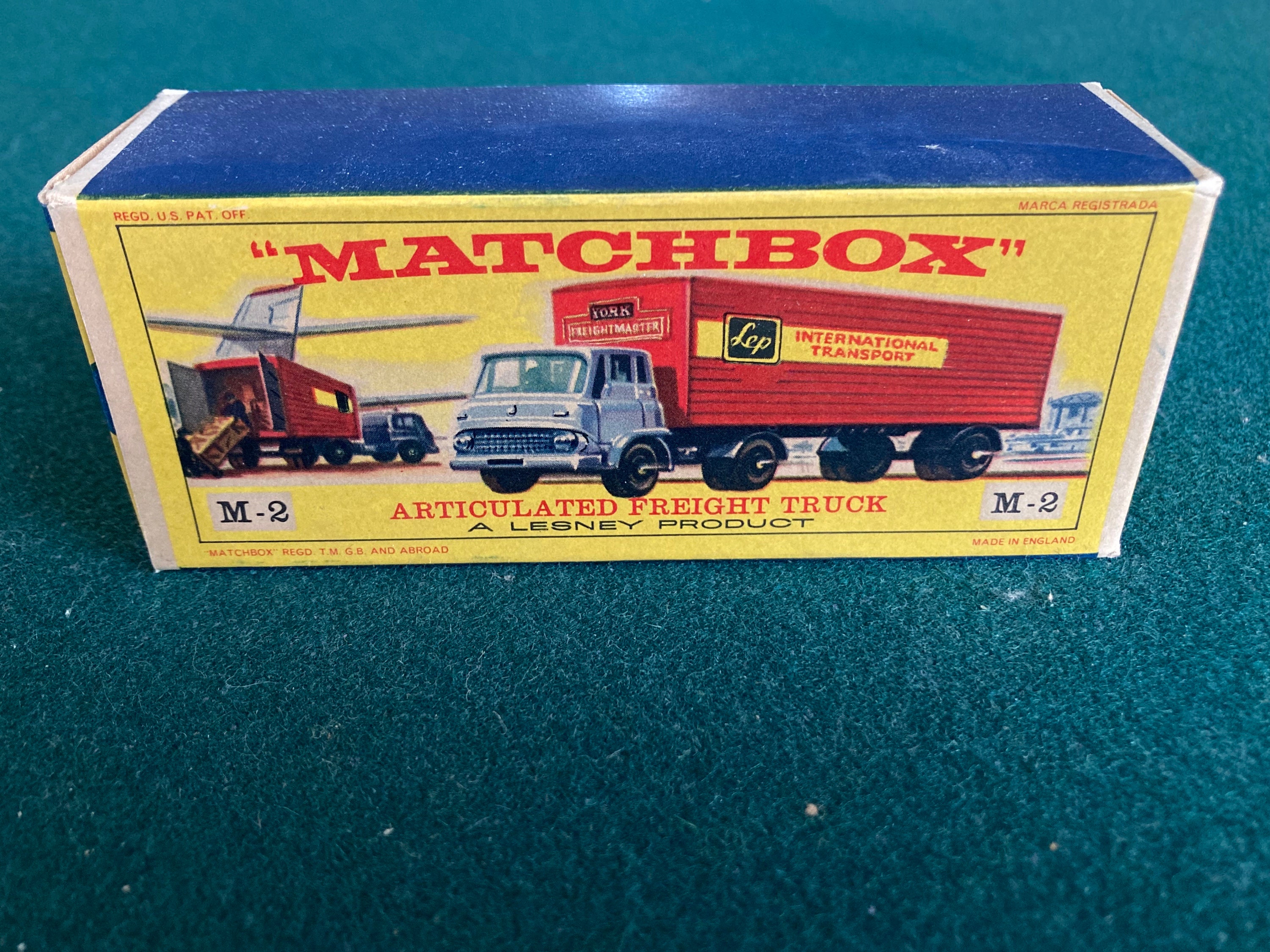 Original Matchbox M-2 Articulated Freight Truck Major Pack - Etsy