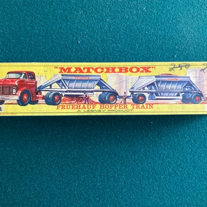 MATCHBOX Lesney King Size Fruehauf Hopper Train K4 - Etsy