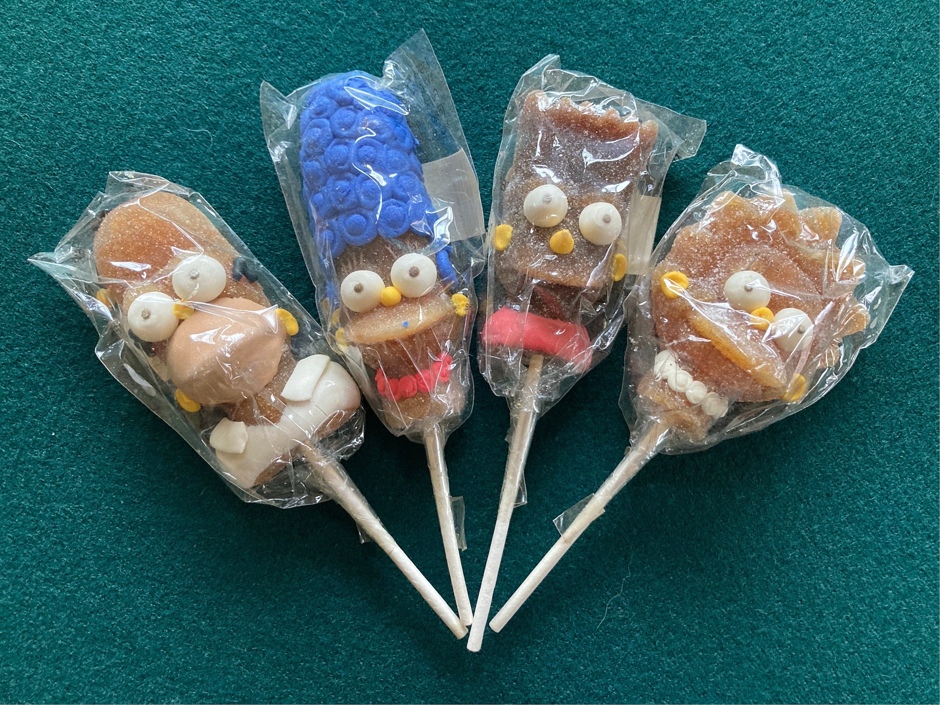 Vintage 2001 Frankford SIMPSON FAMILY Jelly Pop Candy - Etsy