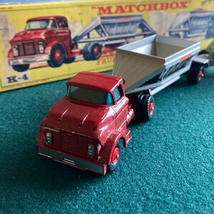 MATCHBOX Lesney King Size Fruehauf Hopper Train K4 - Etsy